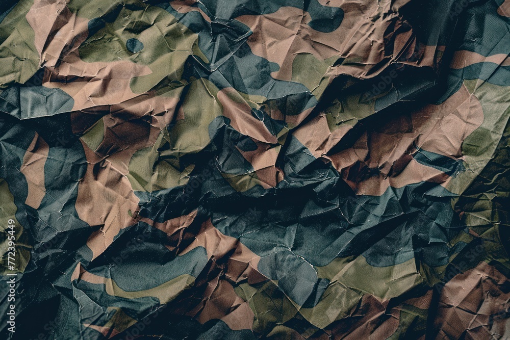Military crumpled background with camo colors. War background Stock ...