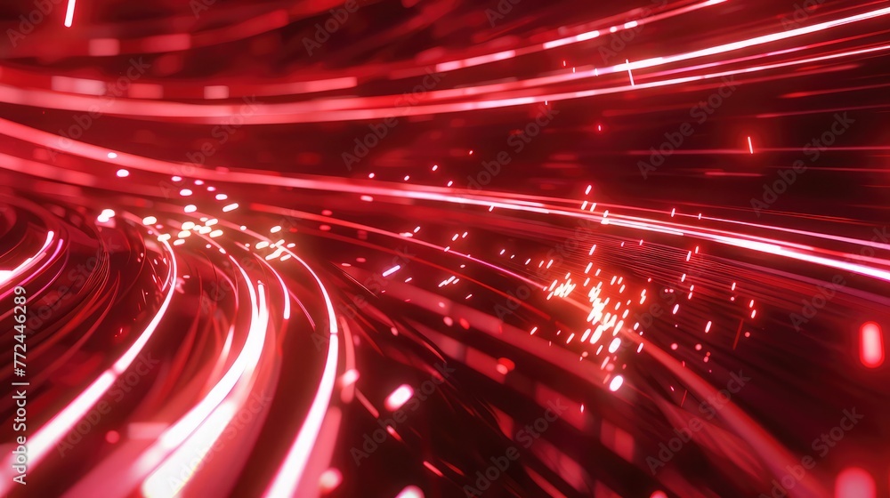 Red Anime Speed Lines. Anime motion background, abstract red background ...