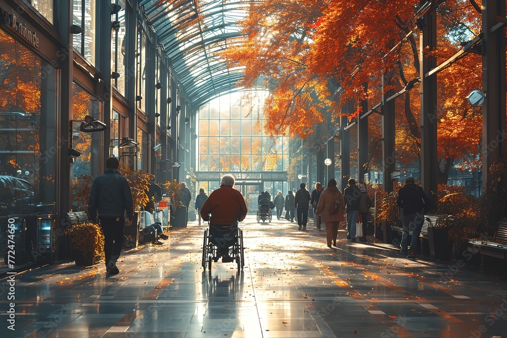 Wheelchair Accessibility Campaign Infographic advocating for wheelchair ...