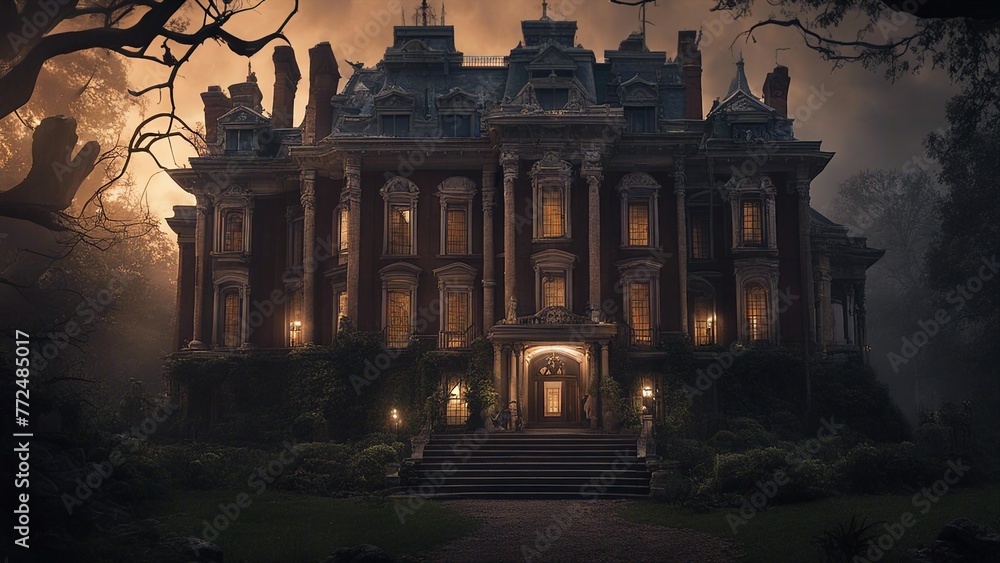 church of the holy sepulchre A haunted demon mansion, where a group of ...