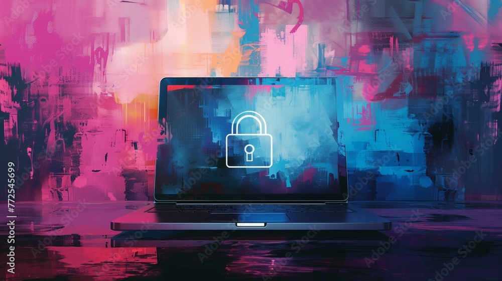 Cybersecurity Encryption Secure Access To Personal Data Internet Security Information