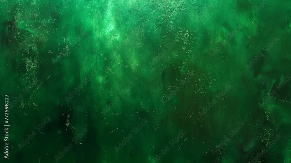 Green glass texture. Abstract background of green glass window with ...