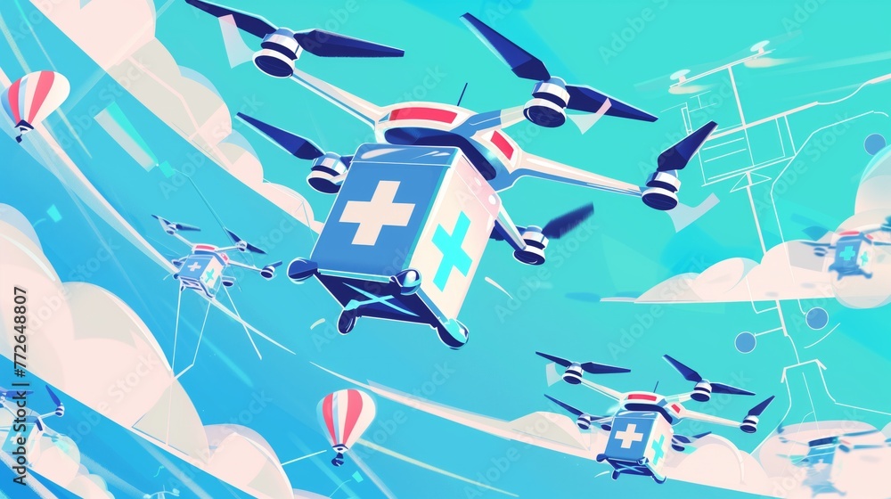 Autonomous Healthcare Delivery Drones, the role of autonomous drones in ...