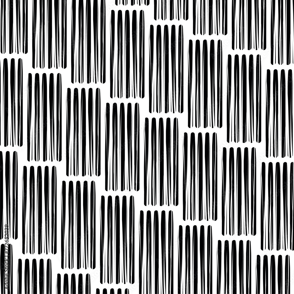 Vertical long straight lines in groups Stock Vector | Adobe Stock