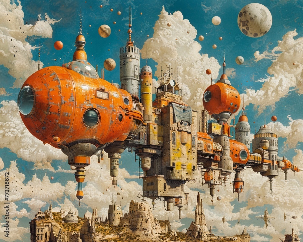 Explore the fantastical realm of our Dada art exhibition, where titans ...