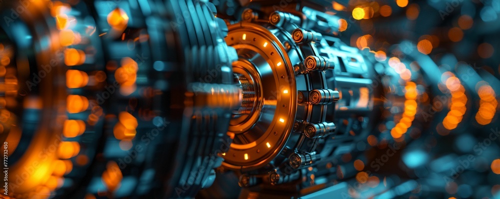 Mechanical Beast, Steel Reinforcements, Futuristic Load-Bearing ...