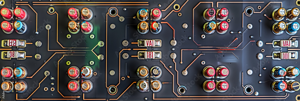 Detailed LM324 Operational Amplifier Circuit Schematic with Labelled ...