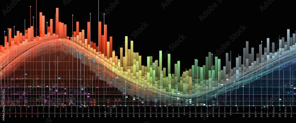 Engage with the language of numbers in a minimalist chart, where ...
