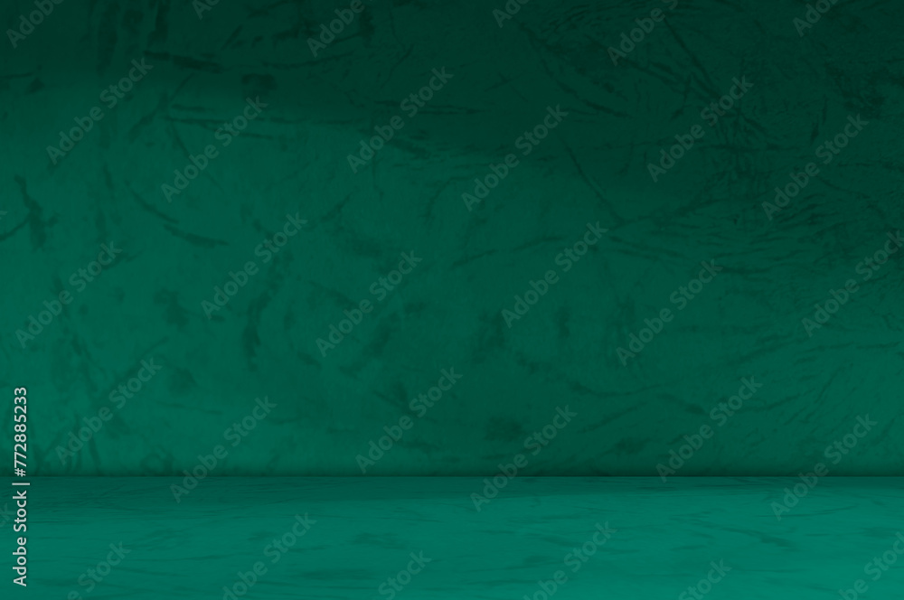 Green Bg Kitchen Background Floor Backdrop Empty Counter Podium ...