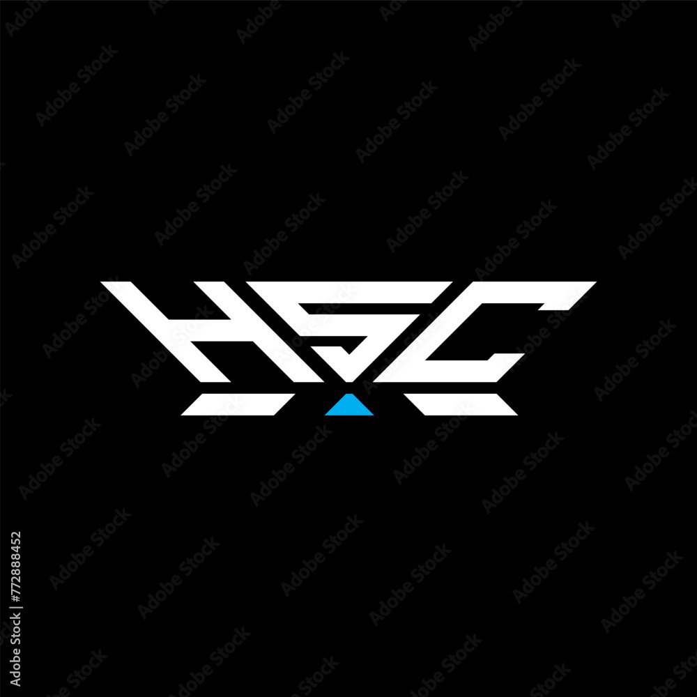 HSC letter logo vector design, HSC simple and modern logo. HSC ...