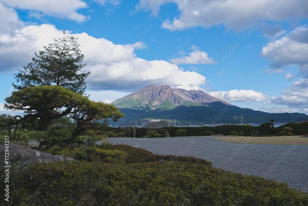 Sengan-en Japanese garden with former Shimazu clan residence in ...