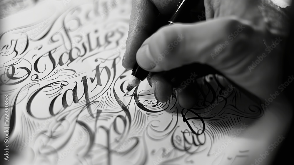 the potential of hand-lettering and calligraphy in graphic design ...