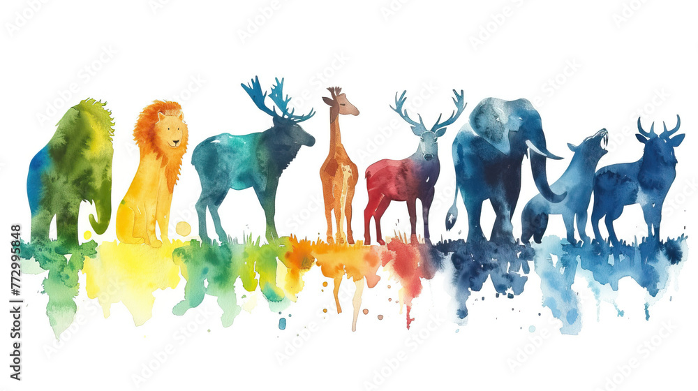 National Endangered Species Day background or banner design template ...