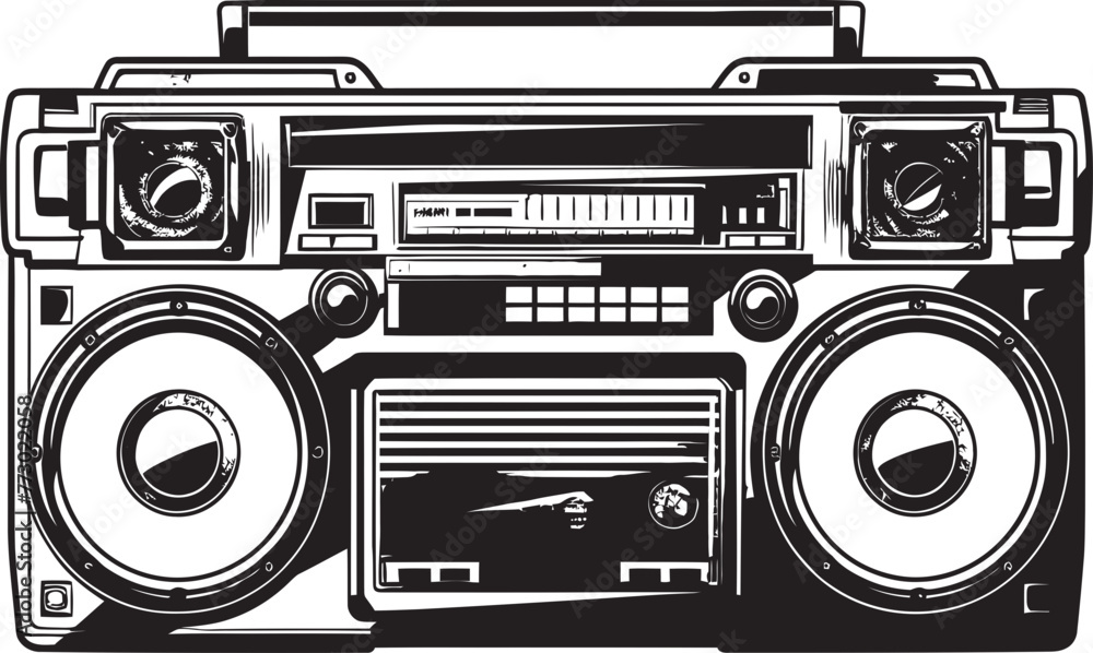 Beatbox Blaze Style Logo Graphics Sonic Streets Hip Hop Iconic Symbol ...