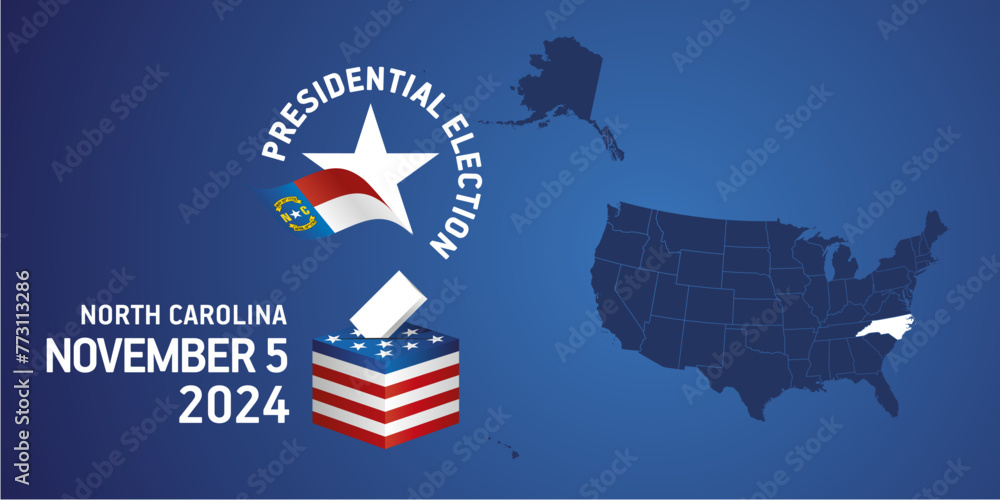USA Presidential election November 5, 2024. Voting Day 2024 in North ...