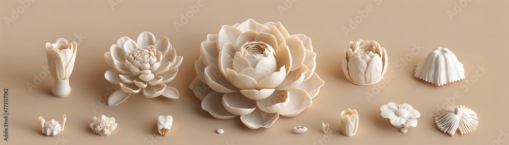 3D render icon clay style of a 3D model of a human body with different ...