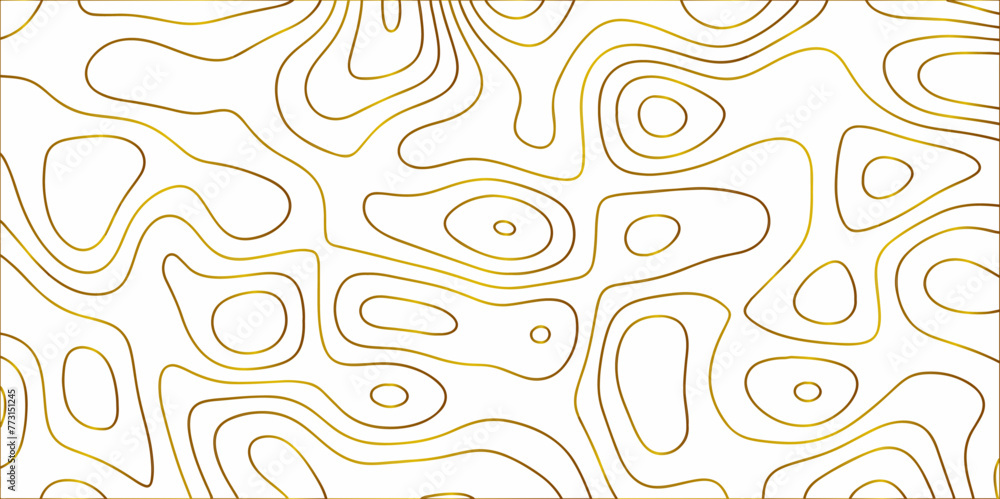 Abstract colorful wavy topographic map and curved lines background ...