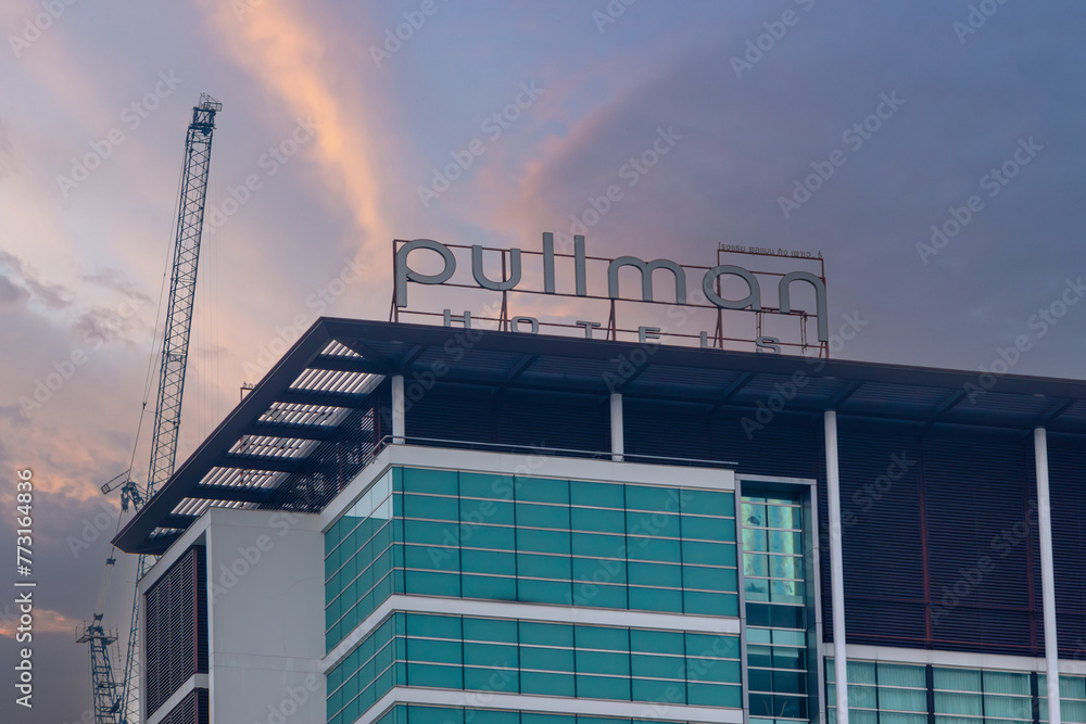 Pattaya, Thailand - 28 December, 2023: Signboard of Pullman Pattaya ...