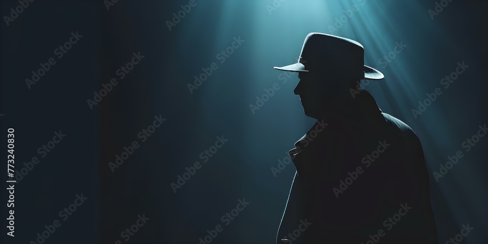 Shadowy Figure Suggests Involvement in Crime, Building Suspense ...