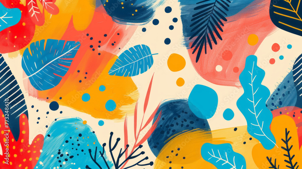 design language for cultural celebrations. Color shapes and design ...