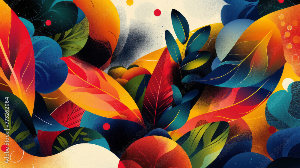 design language for cultural celebrations. Color shapes and design ...