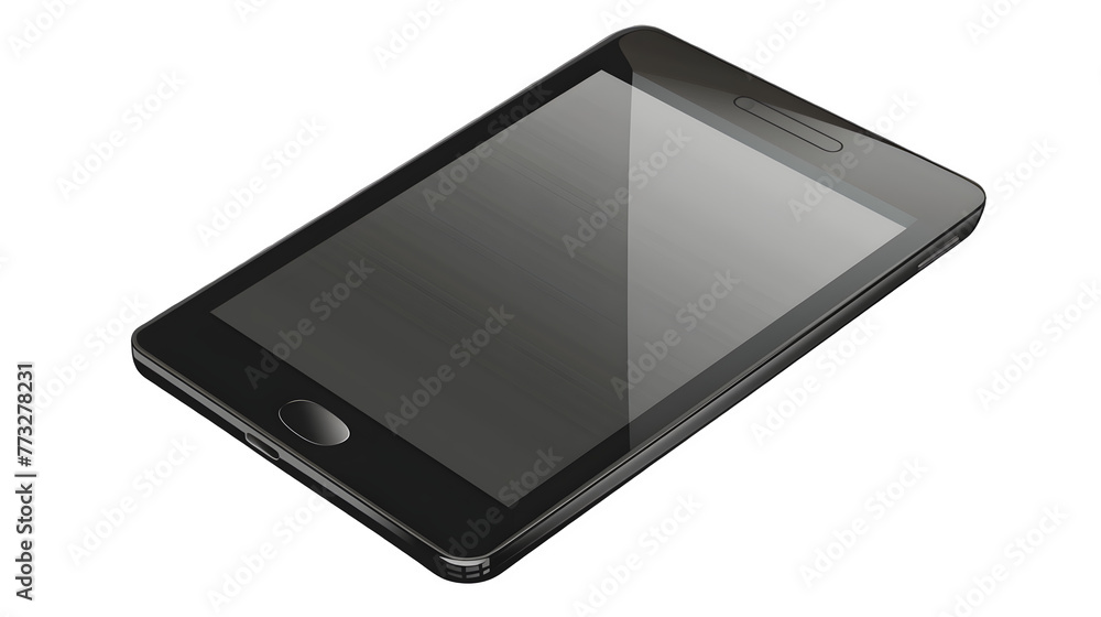 E-Reader PNG: Portable Electronic Reading Device Isolated on White ...