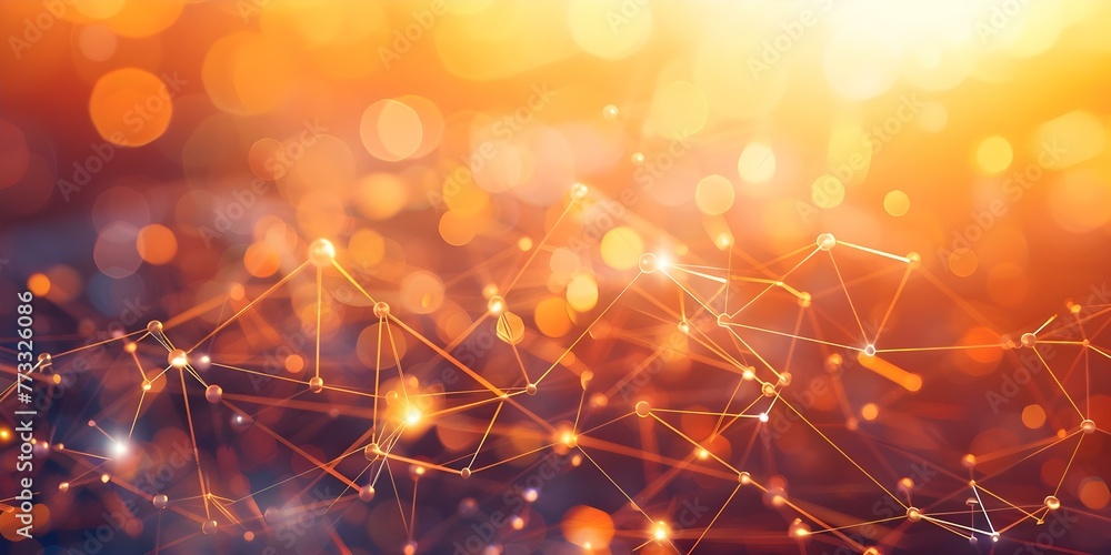 Visualization Of Interconnected Nodes In The Learning Process Against A Technology Inspired