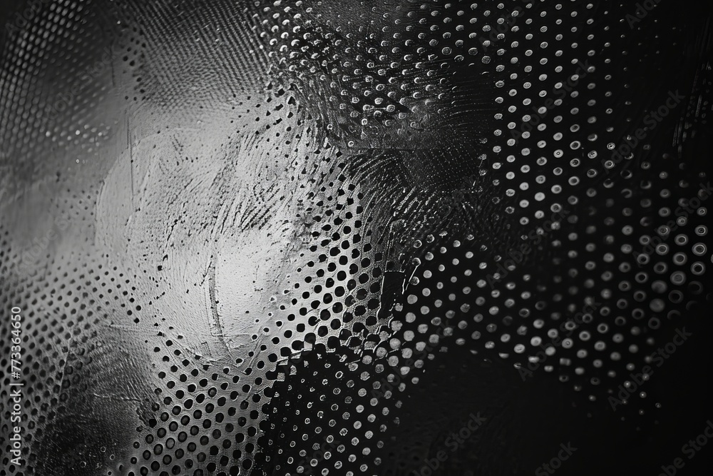 Photocopy texture overlay on paper, black and white grunge effect ...