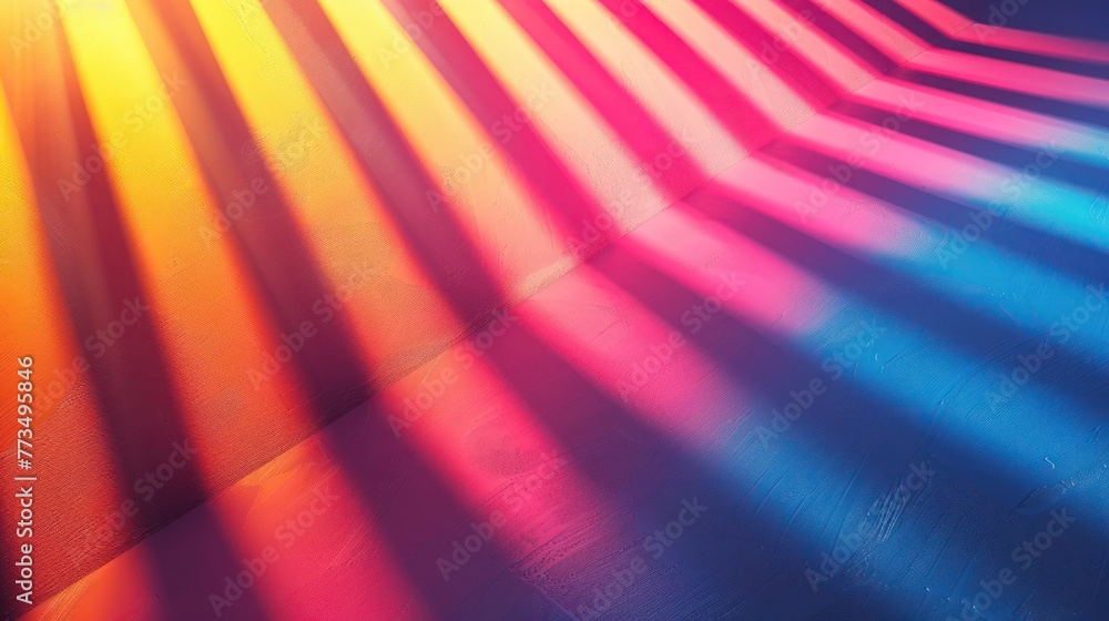 An illustration of two surfaces decorated and joined with the same ...