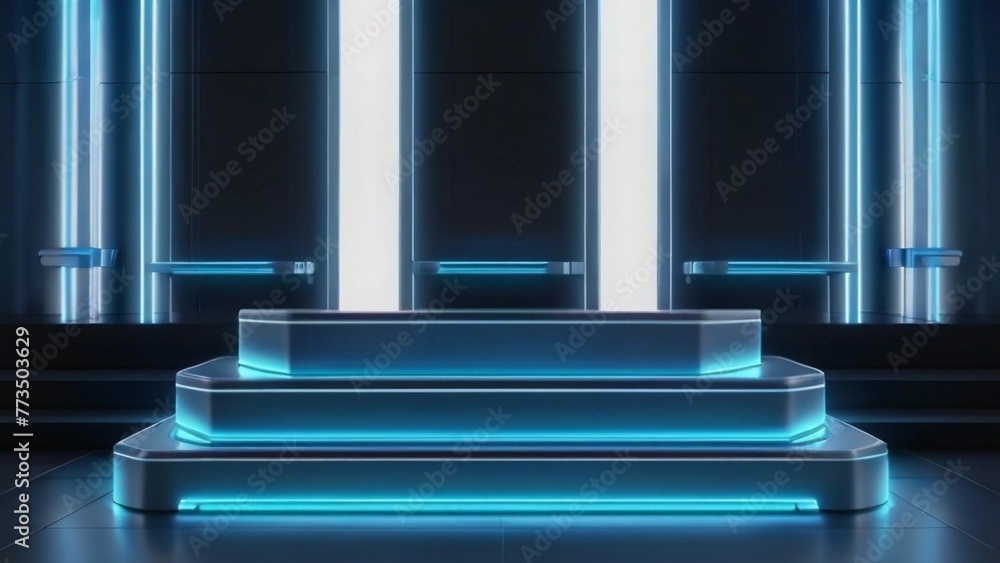 abstract neon glow color 4K moving seamless art loop background ...