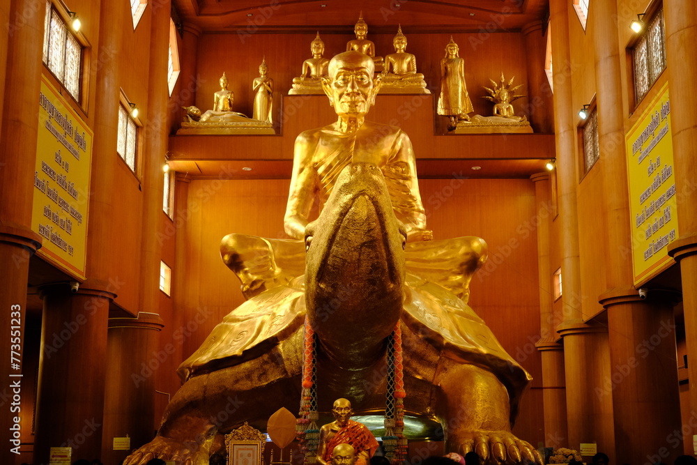 statue of buddha, LUANGPULIU, LuangPU LIU,wat rai tang tong,hai temple ...