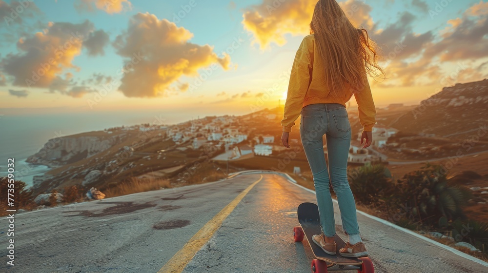 Fearless teens conquer ramps and rails, defying gravity with every jump ...