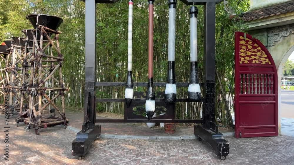 Defense of a medieval castle. Lock protection in Asia and Europe ...