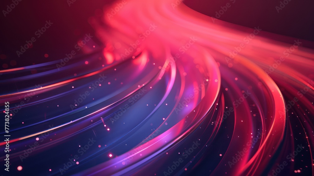 Montage background with grainy digital effect. Red and blue color ...