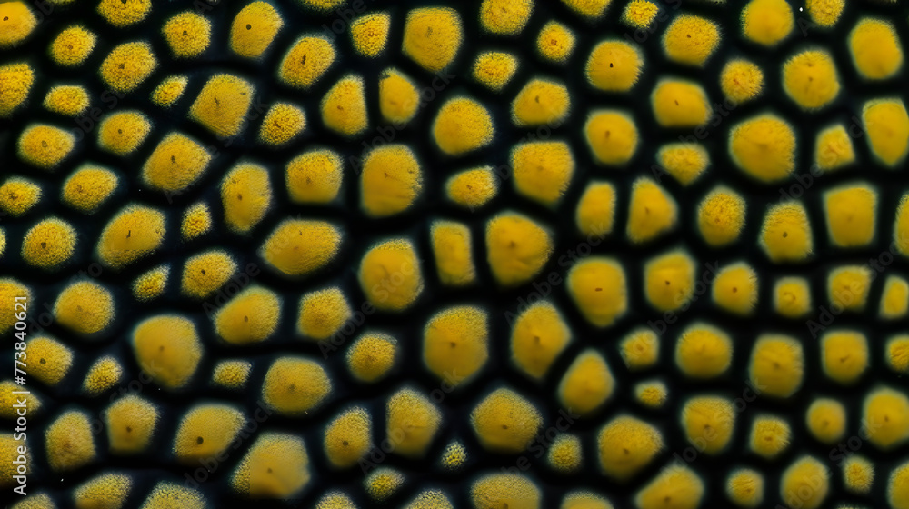 The skin of a red-eyed tree frog displays a captivating pattern. Its ...