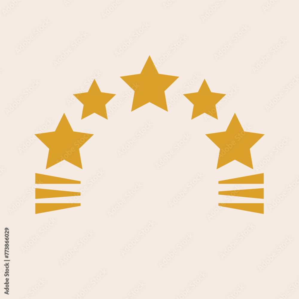 Frame vector illustration, sticker design. Decorative clipart element ...