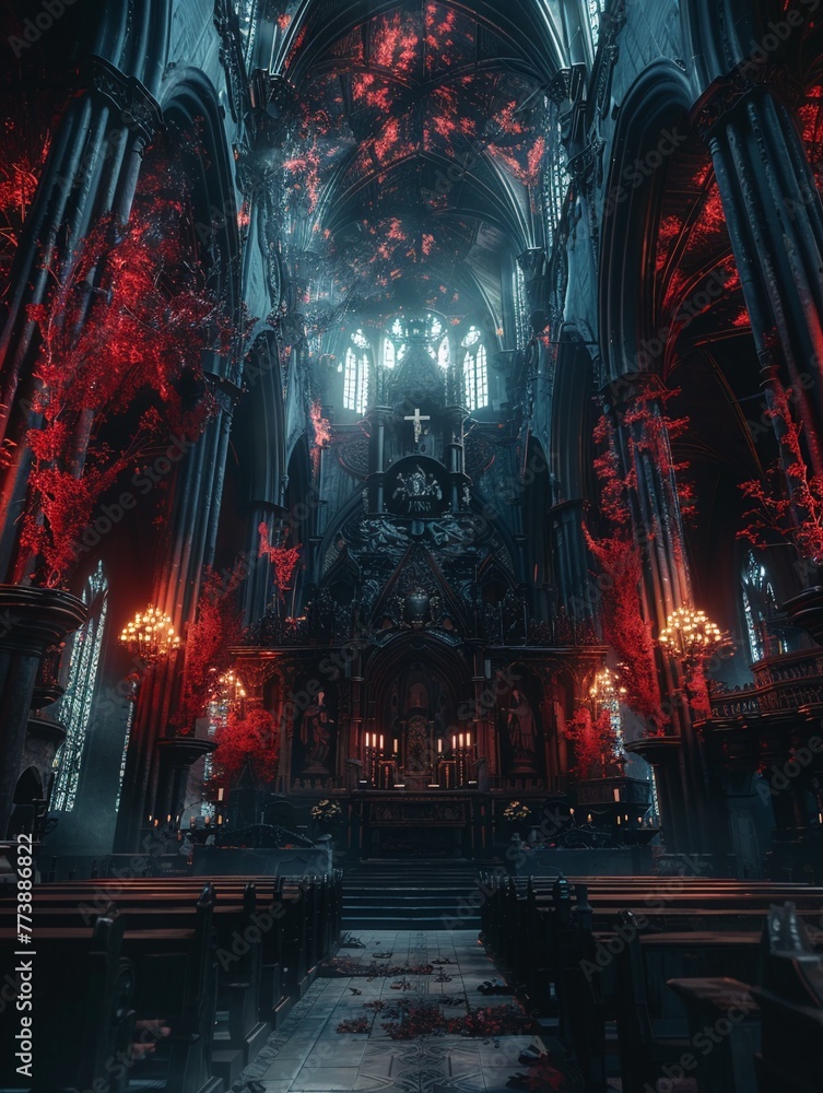 Explore the enigmatic narrative of a demons pilgrimage to a church ...