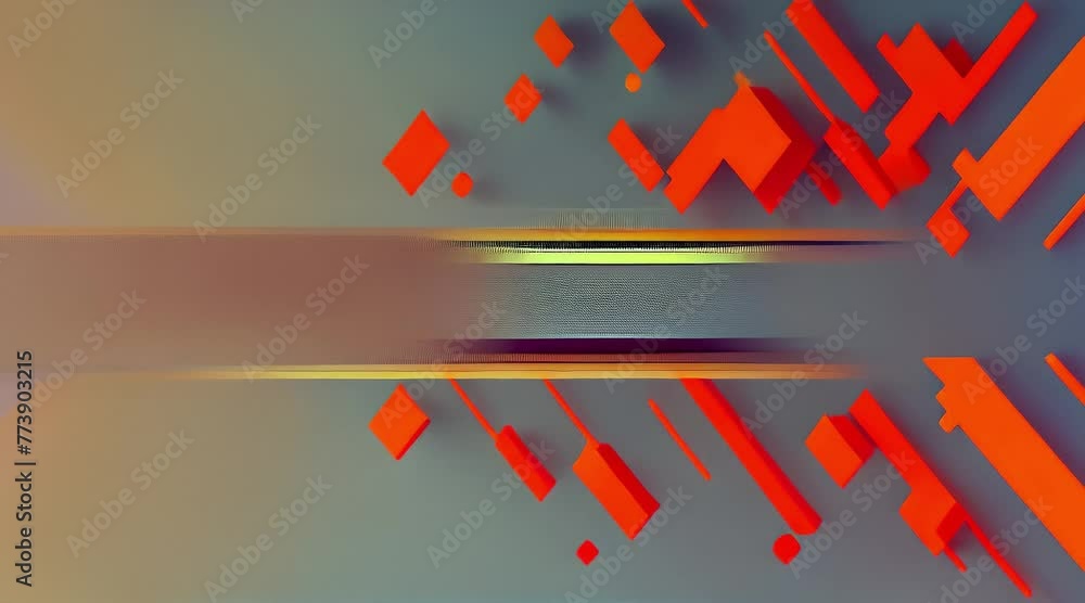 animation, motion effect modern abstract art piece captivates with its ...