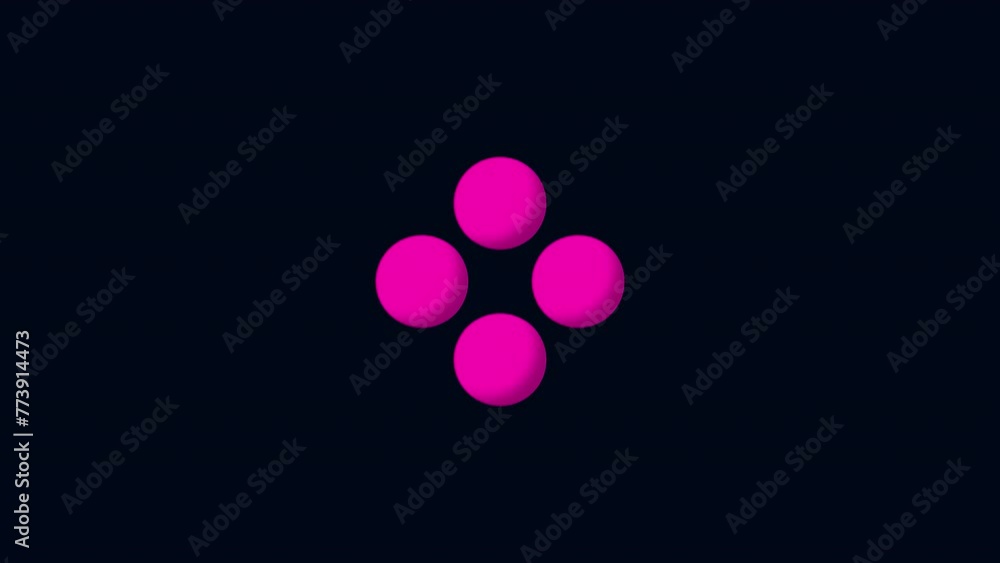 4K Animation - loading circle icon on transparent background. Looped ...