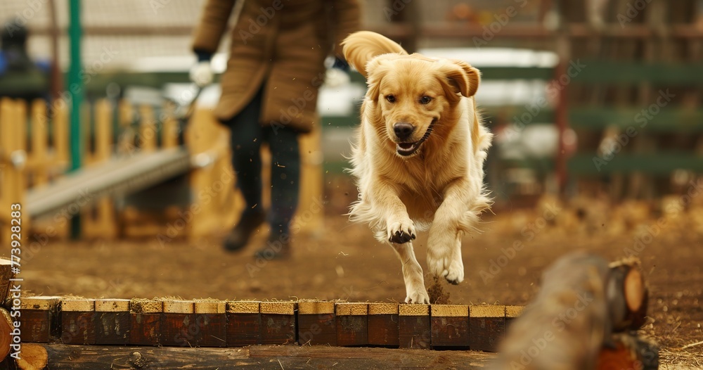 Training and Obedience: Photos showcasing training sessions, agility ...