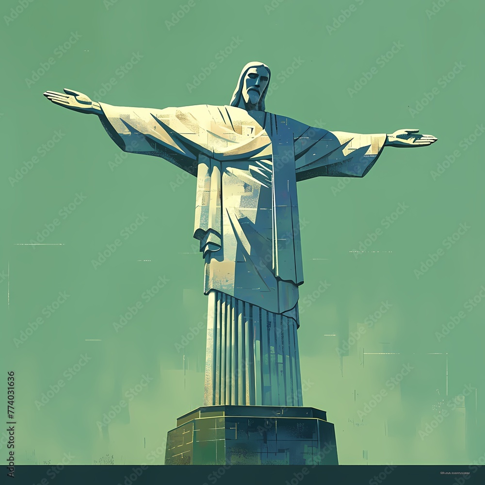 Awe-Inspiring View of the Christ Redeemer Statue in Rio de Janeiro ...