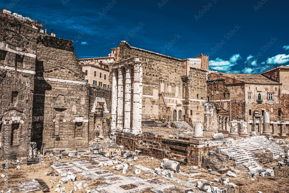 Poster Roman Forum. Ancient, beautiful, incredible Rome. – Wall Art ...
