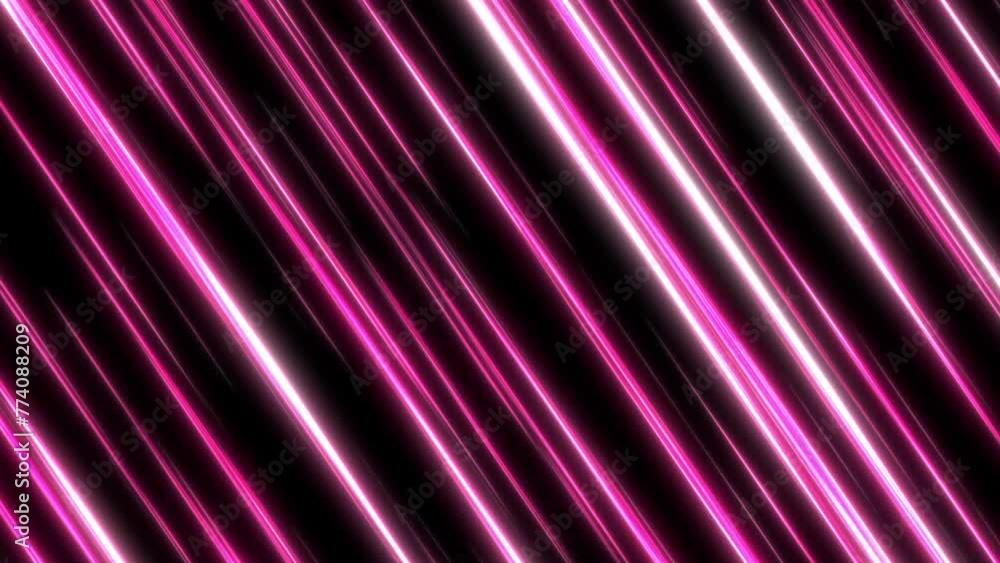Anime speed lines. Fast speed neon glowing flashing lines streaks in ...