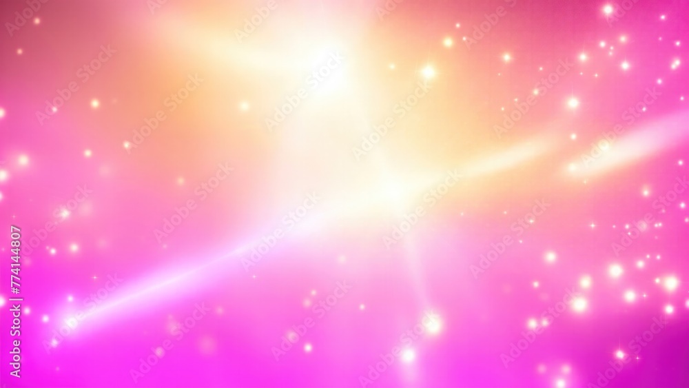 Asymmetric Pink light burst, rays of lights on dark Maroon background ...