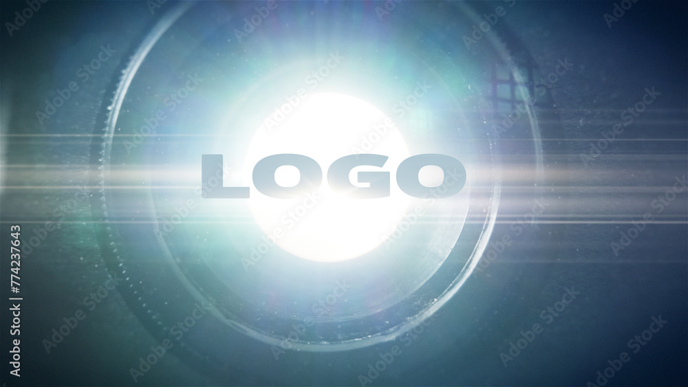 Slide Projector Logo Stock Template | Adobe Stock