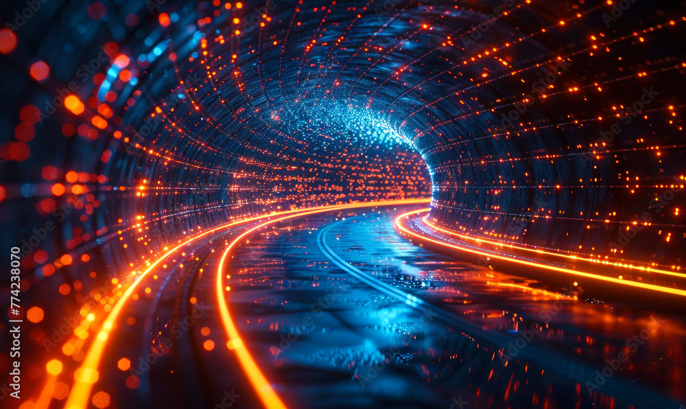 Vivid Visualization of High Speed Data Transfer and Acceleration ...