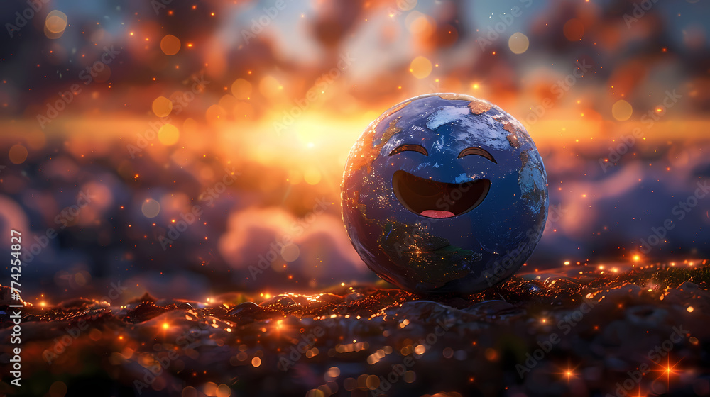Stellar Perspective: View of Planet Earth smile [created with ...
