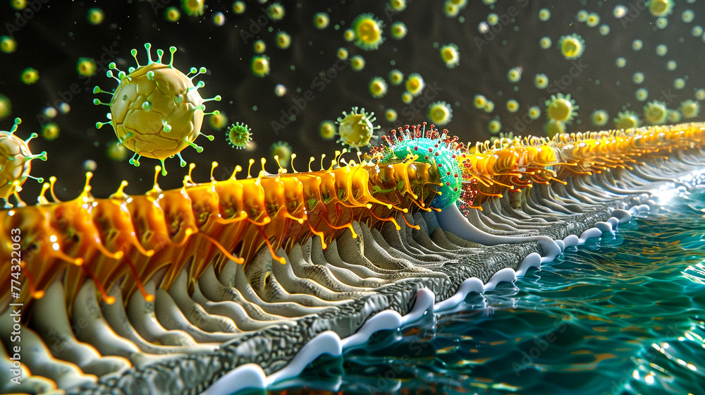 Animated enzymes and substrates in a race, simplifying concepts of ...