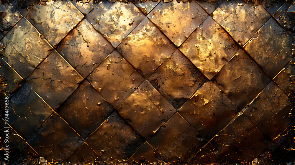 golden background, gold texture, golden surface, Glowing and shiny ...