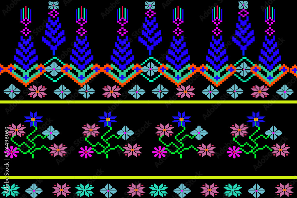 This is the local fabric pattern and native fabric pattern, which are ...